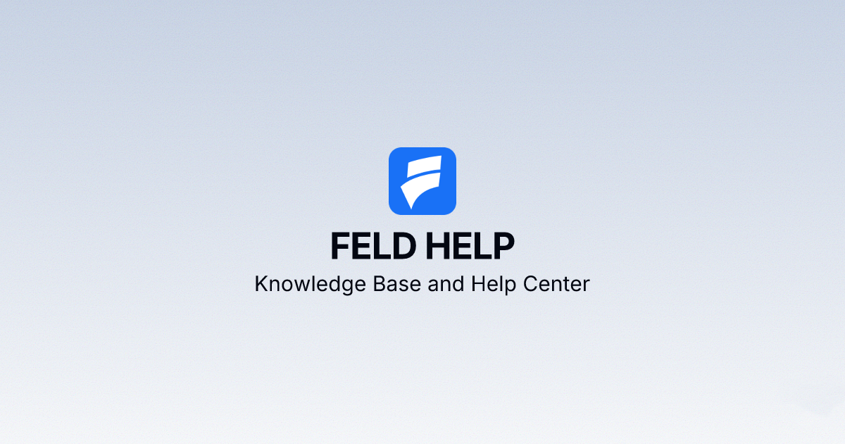 Help Center FIRST ELD